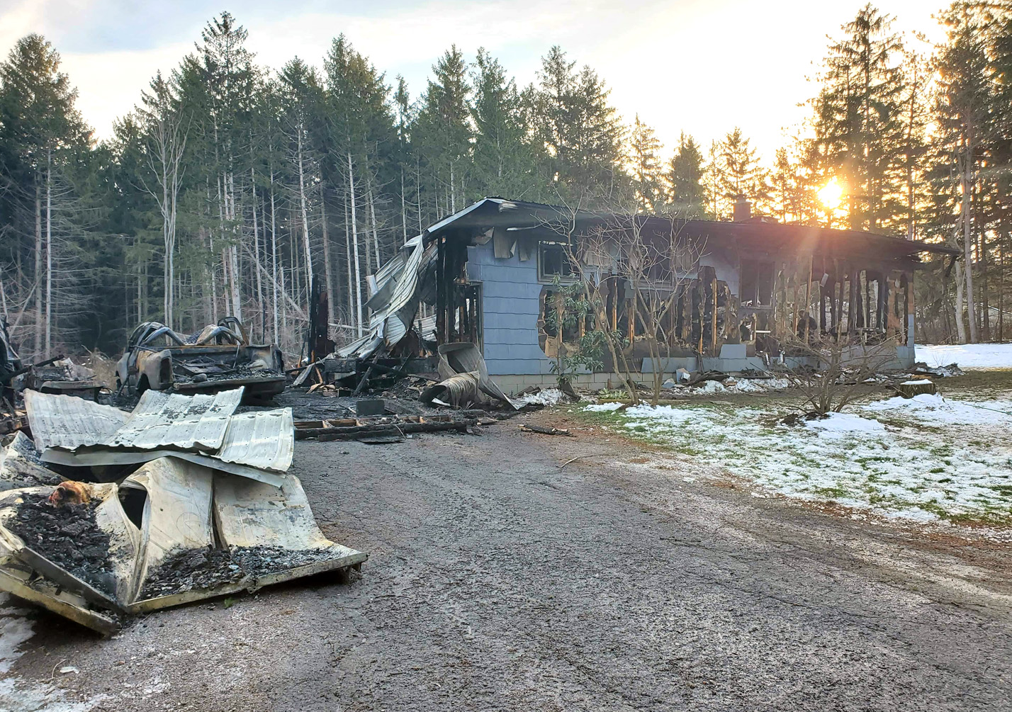 UPDATE: Portland Home Destroyed, Man Treated For Burn Injuries | News ...